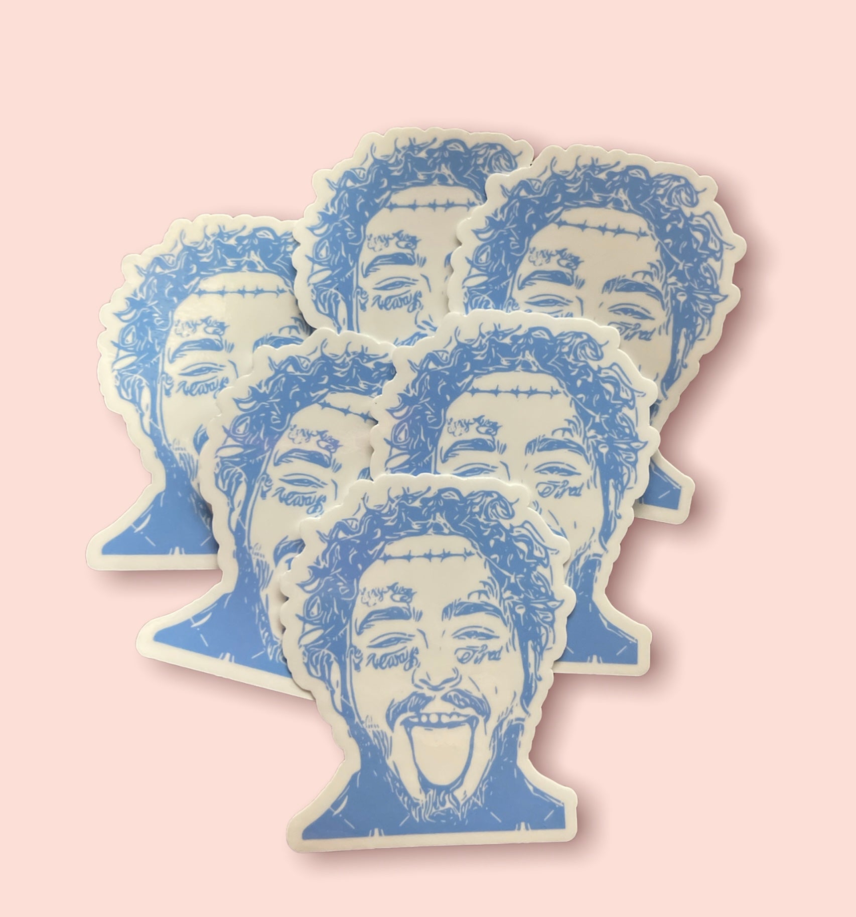 Post Malone Sticker – Stank Designs